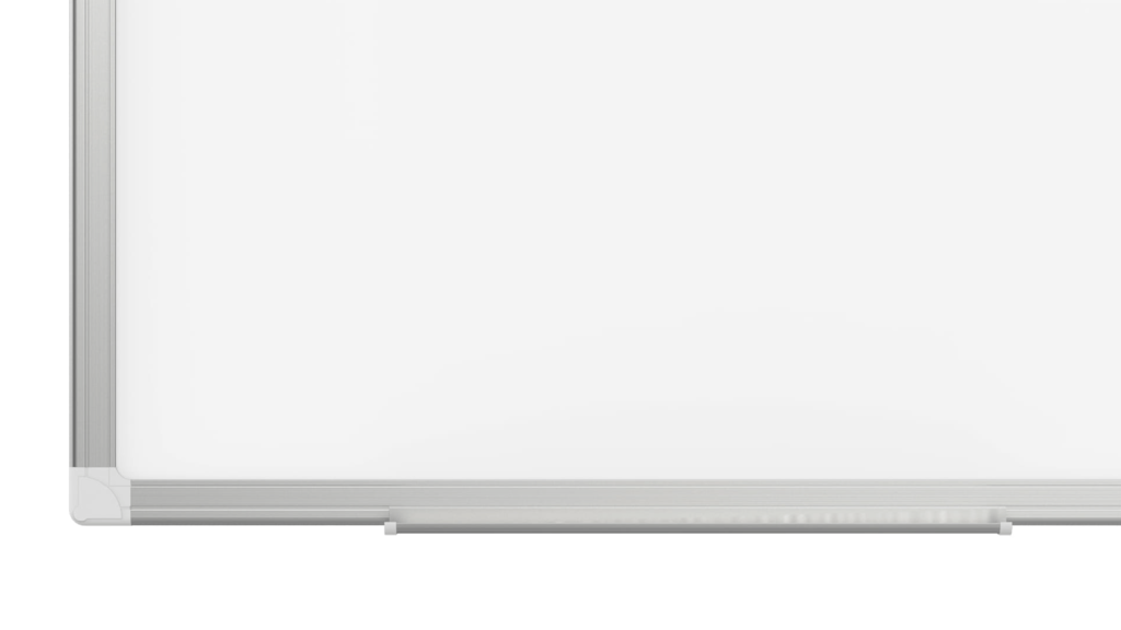 Magnetic Whiteboard 120x80cm aluminium frame CLASSIC A7