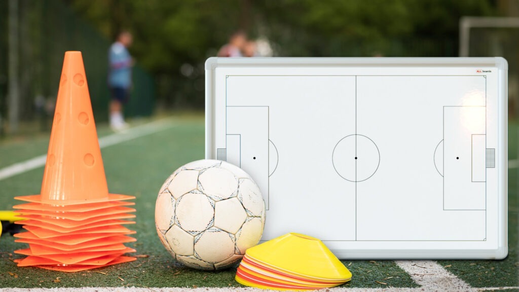 Football Tactical Board - 60x40 cm Magnetic Coach Whiteboard