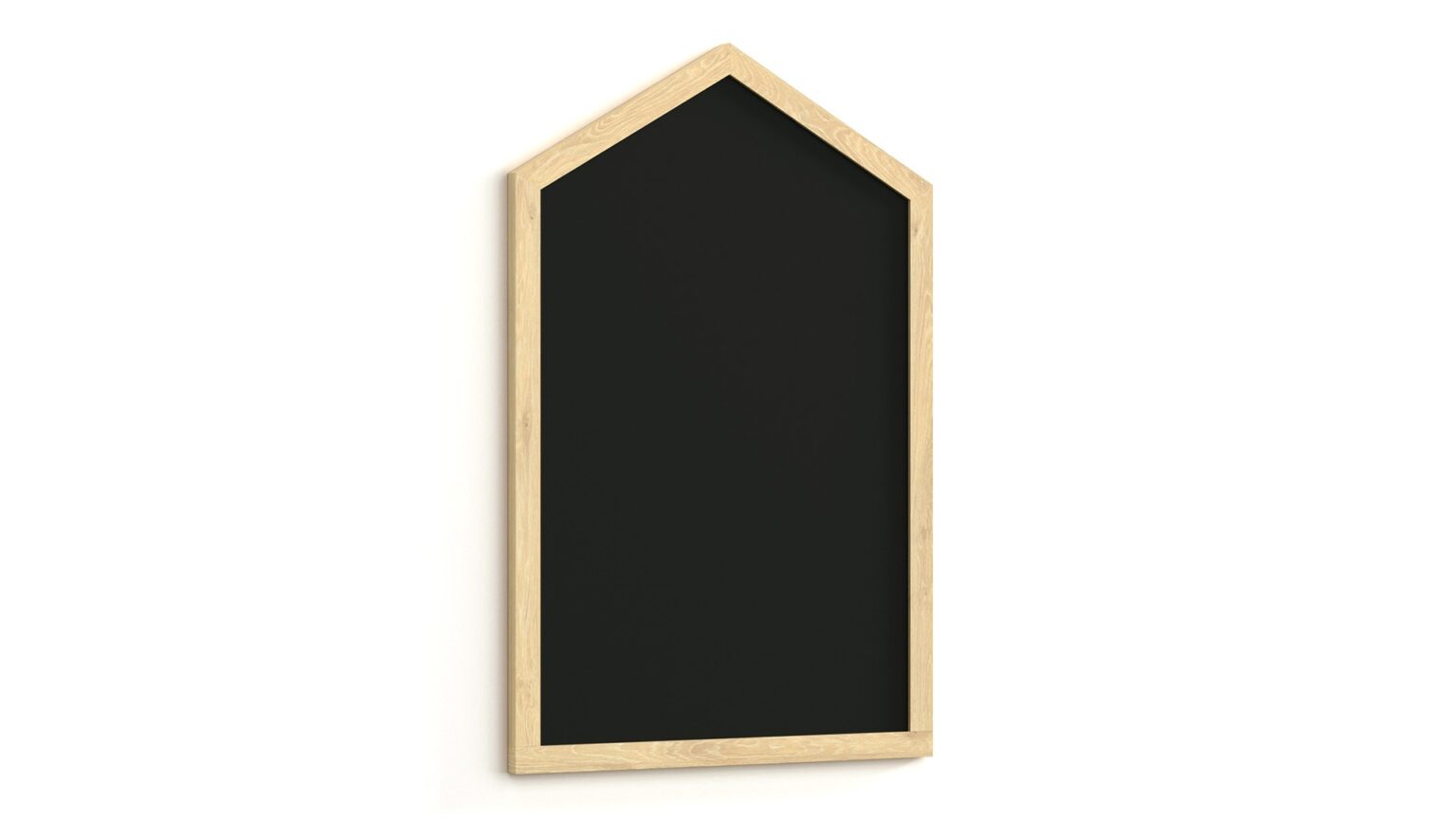 Magnetic Chalkboard House Shape Form 90x60 Wooden Frame