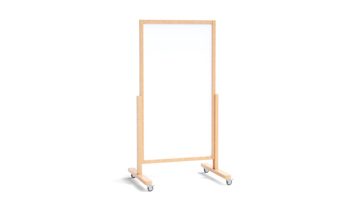 VERT vertical board, dry-erase, magnetic, mobile, 137x78 cm, in a ...